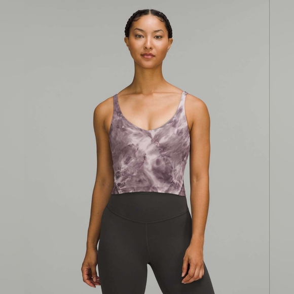 lululemon athletica | Tops | Lululemon Align Tank Top Diamond Dye Mink ...